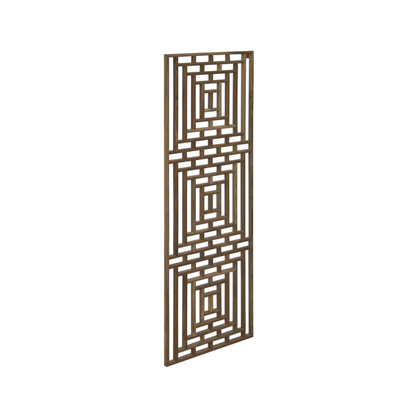 Rectangular Plain Wood Geometric Pattern Wall Panel w225 – Golden Lotus ...