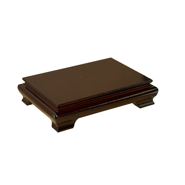 7" Reddish Brown Wood Rectangular Display Stand Riser Easel ws4186AS ...