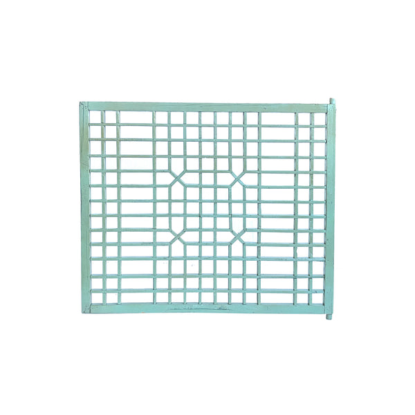 Vintage Rustic Pastel Light Green Grid Geometric Wood Wall Panel ws454 ...